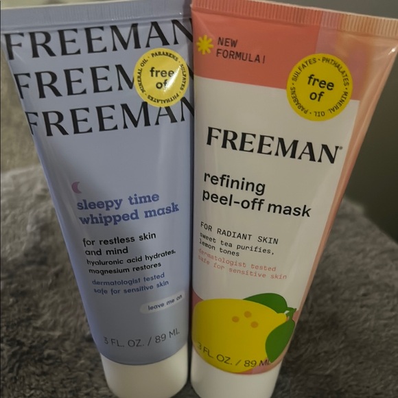 Skincare | Freeman Sleepy Time And Refining Peeloff Masks | Poshmark